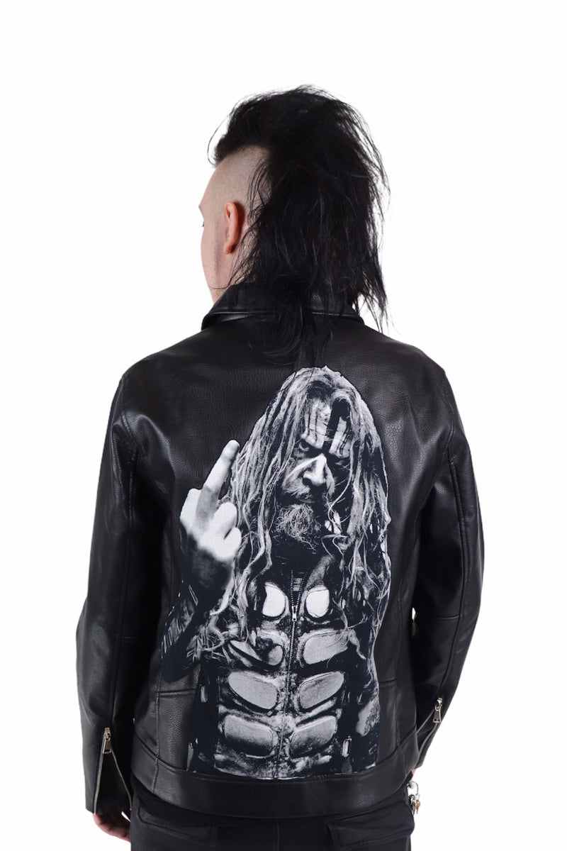 Rob Zombie Vegan Leather Jacket – Fatal Envy